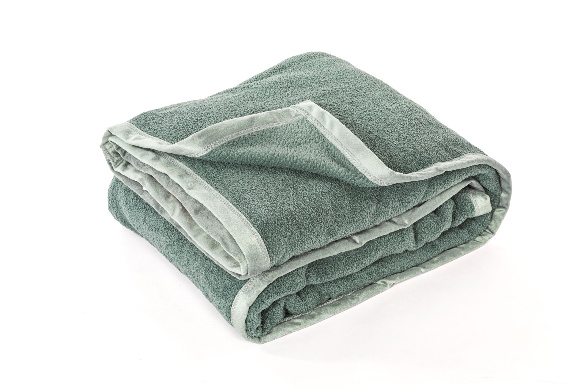 Plaid/Deken LAMIS 240x260cm, green sage | 240X260 CM | GREEN SAGE ...