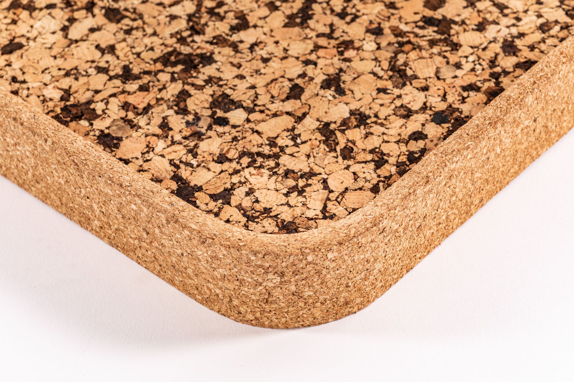 Plateau QUERCO liège rectangulaire 42x32.5cm - charbon/1102 | CHARBON | ZZ0576COAL